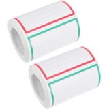 2 Rolls Stickers Colored Labels Ordinary Notes Cartoon Stickers ...