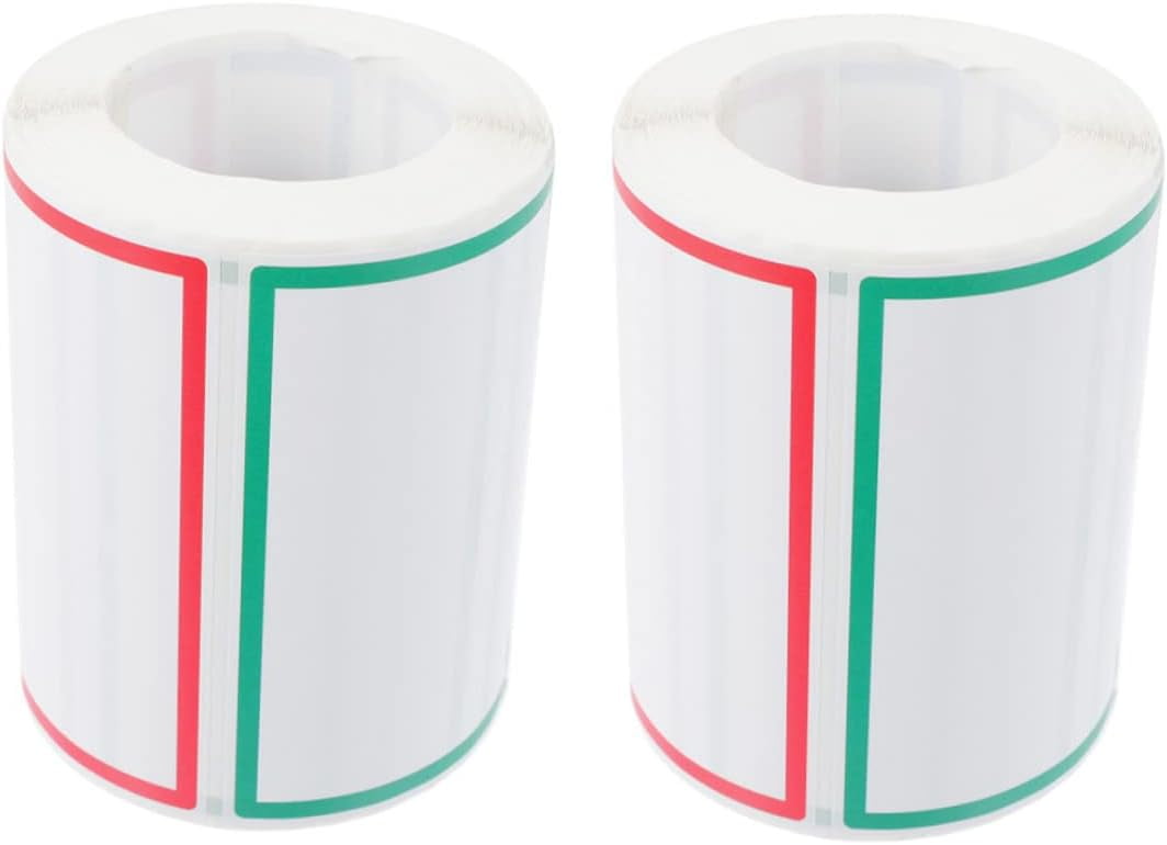 2 Rolls Stickers Ordinary Notes Sticker Labels Cartoon Stickers Kids ...
