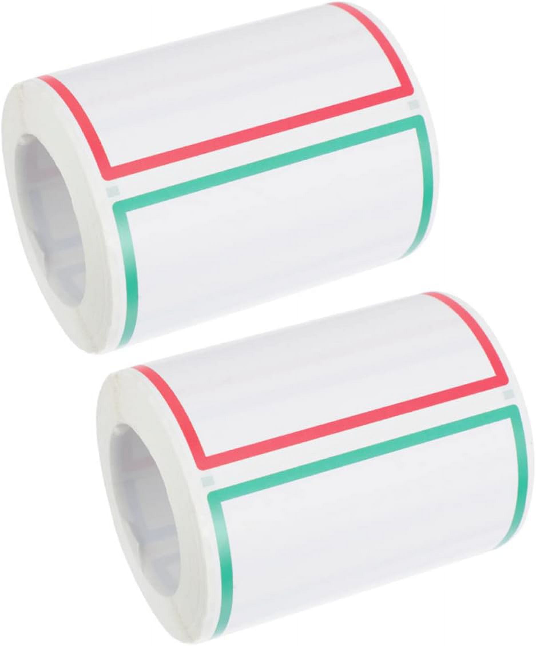 2 Rolls Stickers Present Labels Classified Marking Sticker Supermarket ...