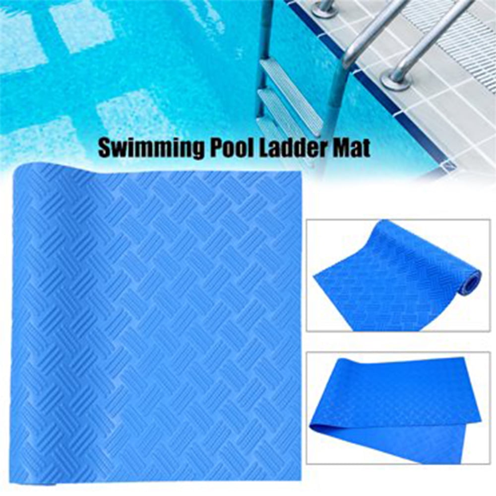 1 Rolls Swimming Pool Ladder Mat, Protective Pool Ladder Pad Rubber ...