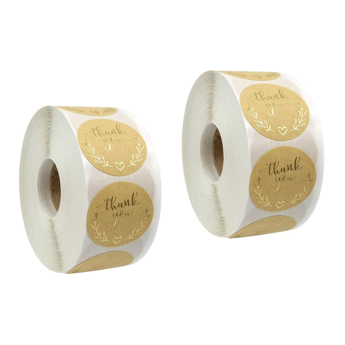 2 Rolls Ten Self-adhesive Label Favor Decals Gift Box Stickers ...