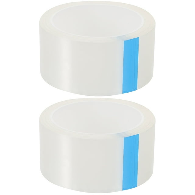 2 Rolls Transparent Window Weather Sealing Tape Acrylic Adhesive Heavy ...