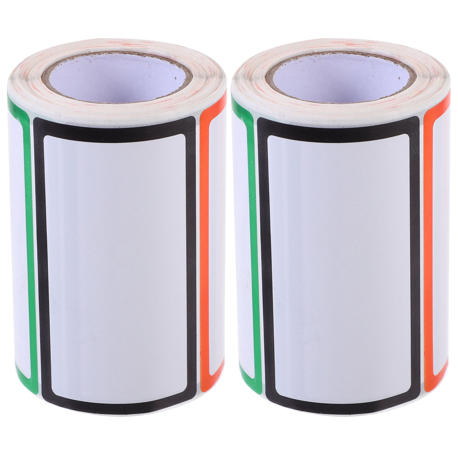 Raindrops Colored Tags Orange 2 Rolls 3.46X1.97X0.00In - Walmart.com