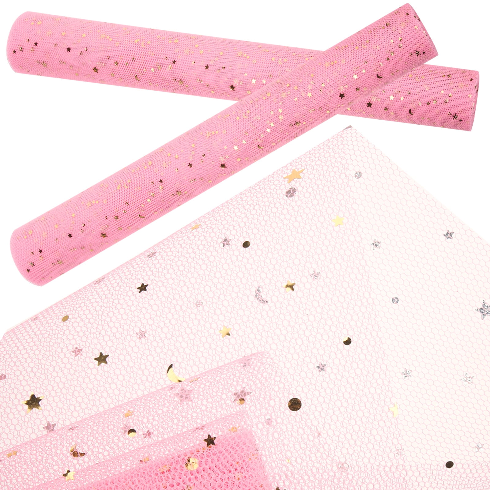 2 Rolls Wrapping Paper Packing Fresh Flowers Tape Gift Packaging Mesh ...