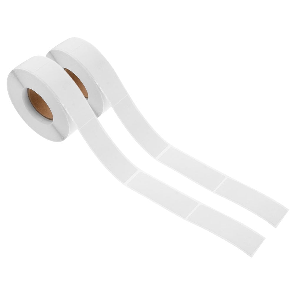 2 Rolls Writing Blank Sticker Water Proof Stickers Storage Bin Labels ...