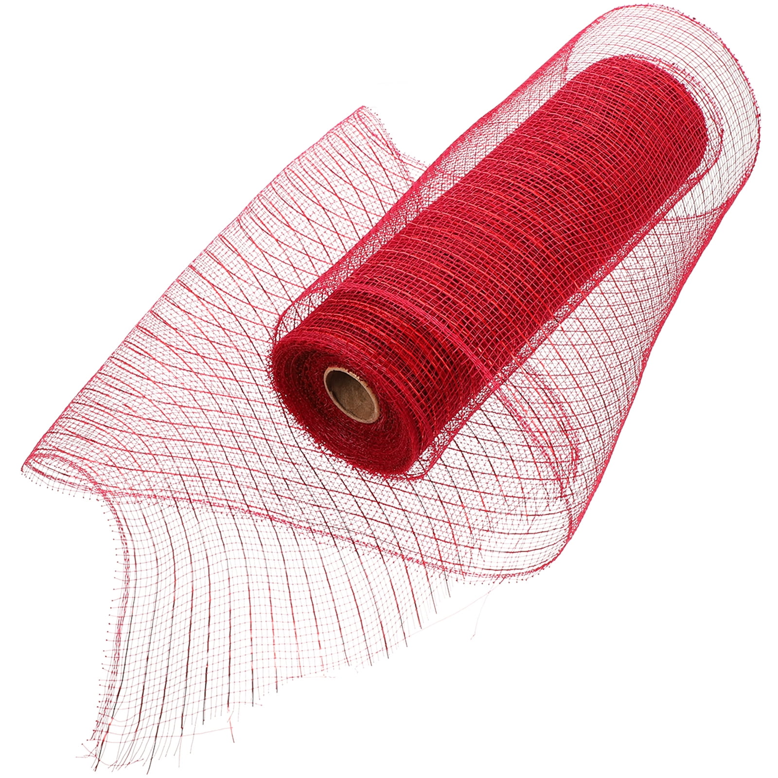 2 Rolls of DIY Craft Making Mesh Ribbons Practical Flower Wrapping ...