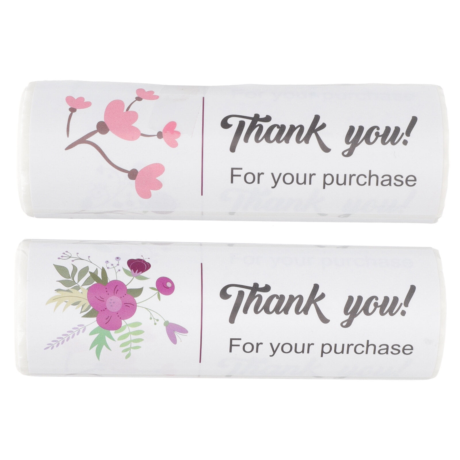 2 Rolls of Decorative Label Stickers Multi-function Gift Stickers ...