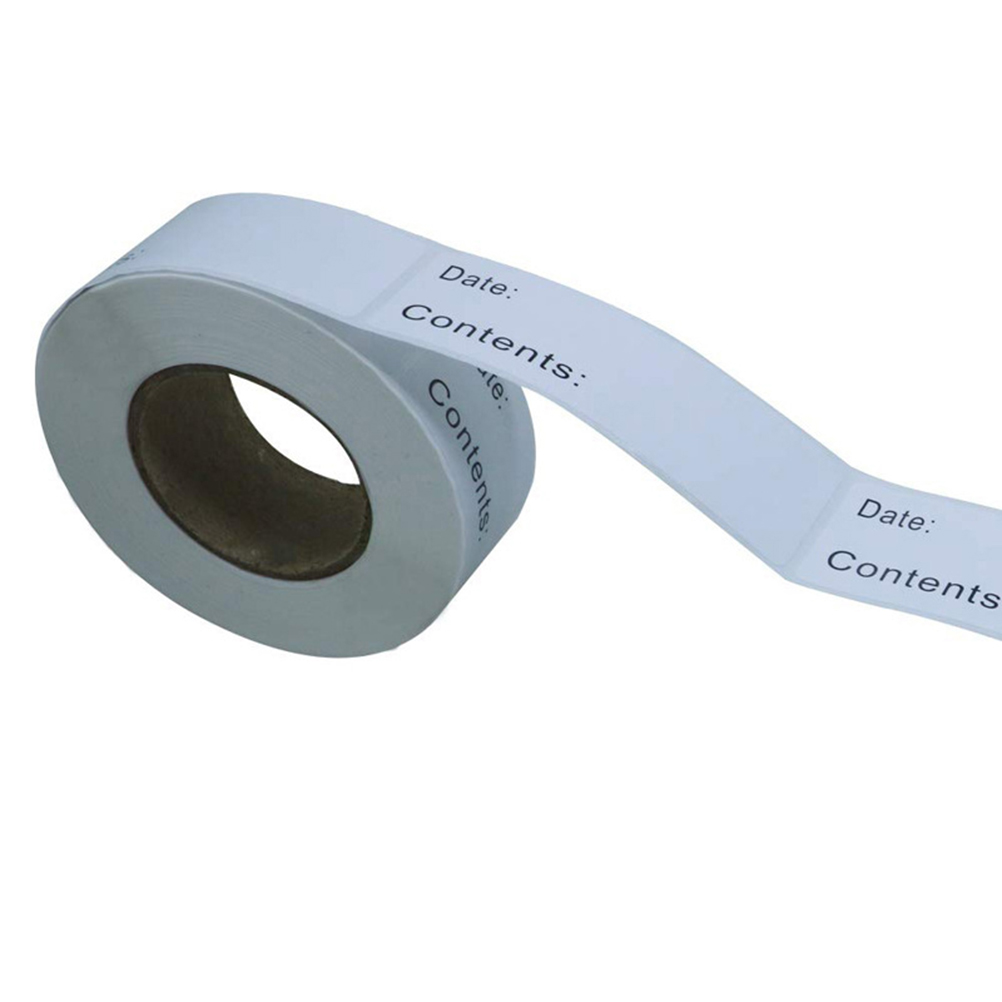 2 Rolls of English Record Date Stickers Practical Classified ...