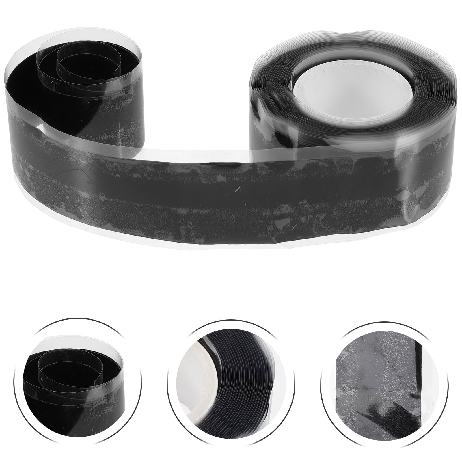 2 Rolls of Handle Silicone Tape Self Refusing Tape Grip Silicone Tape ...