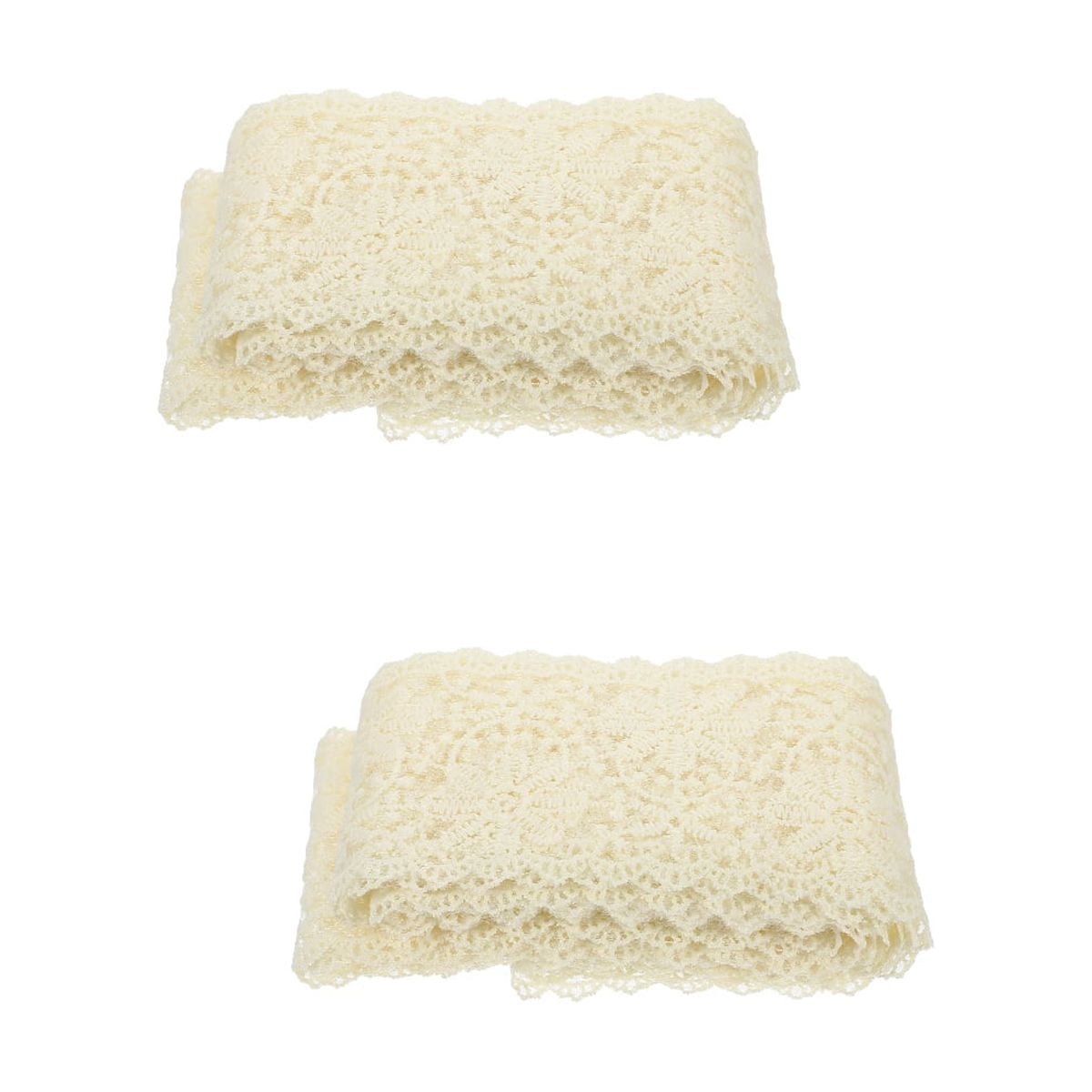 2 Rolls of Lace Trim Wedding Dress Lace Trim DIY Hand-made Lace Trim ...