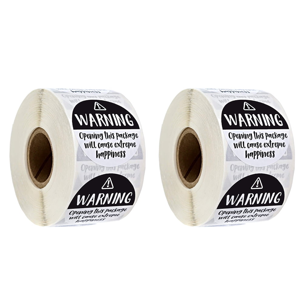 2 Rolls of Multipurpose Stickers Sealing Stickers Gift Wrapping ...