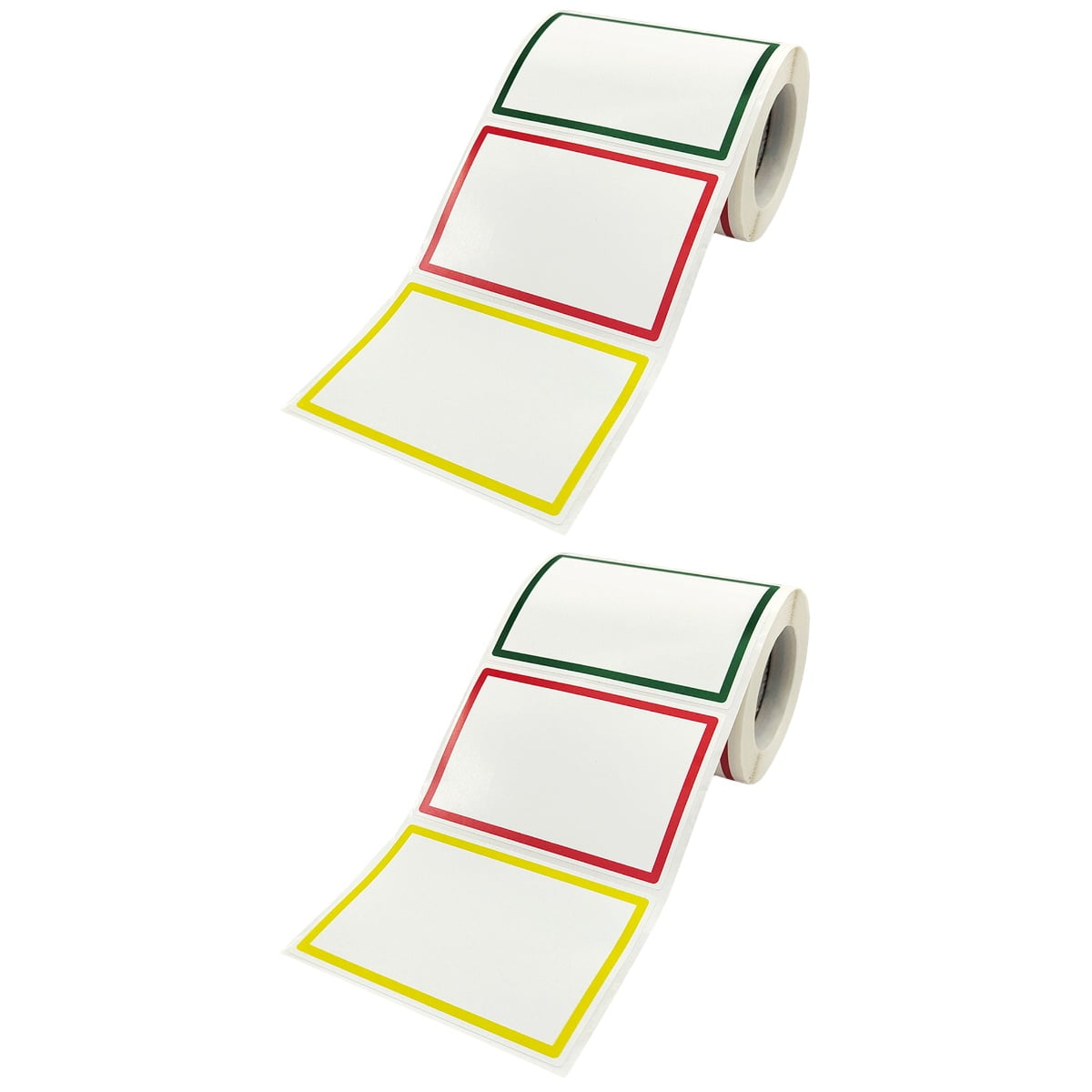 2 Rolls of Name Tag Labels Writable Name Tags Name Tag Decals Adhesive ...