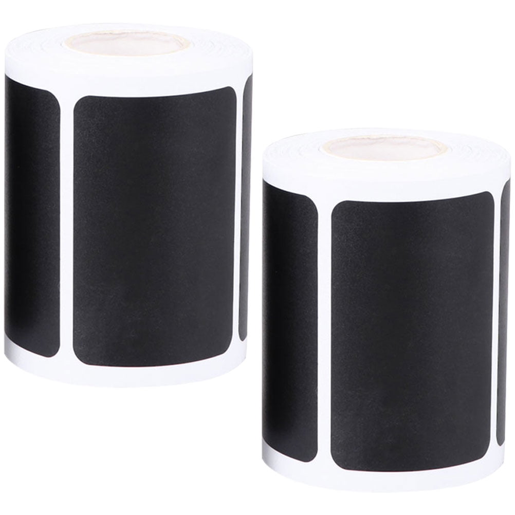 2 Rolls of Portable Jar Labels Compact Bottle Labels Multi-function ...