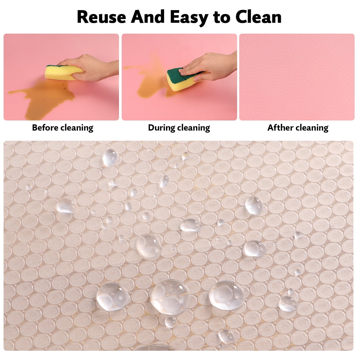 2 Rolls shelf liners drawer liner cabinet non for kitchen cupboard- Non- EVA Drawer Pad Cabinet ...