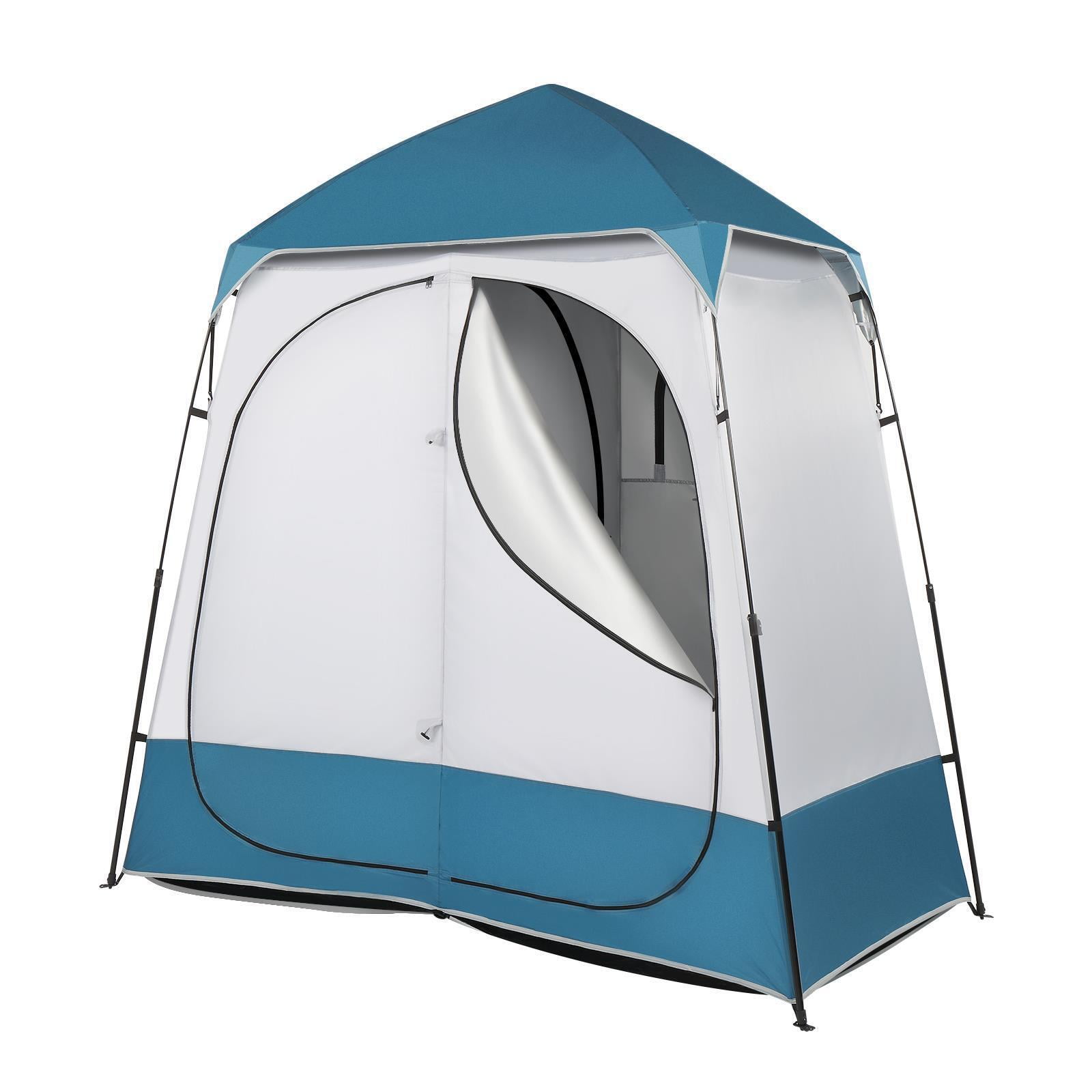 2 Room Shower Tent, 7.5 FT Instant Pop Up Shelter with Carrying Bag ...