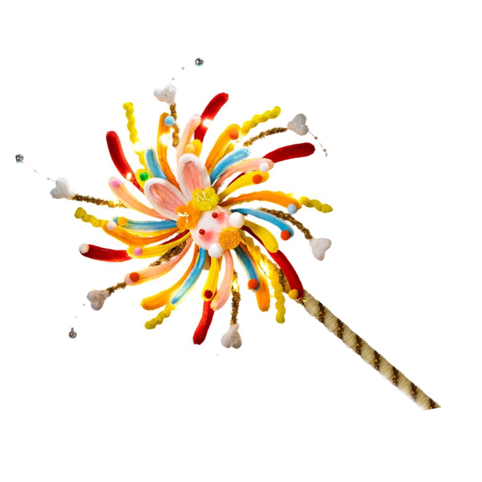 2. Rotating Autumn Festival Windmill Set, Rabbit-shaped Lights ...