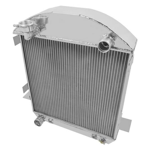 2 Row All Aluminum Radiator for 1917-1927 Ford Model T Configuration ...