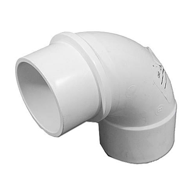 2 S x 2 SPG in. 90 deg Sweep Elbow PVC Fitting - Walmart.com