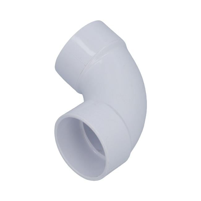 2 S x 2 in. S Sweep Slip PVC Fitting 90 deg Elbow - Walmart.com