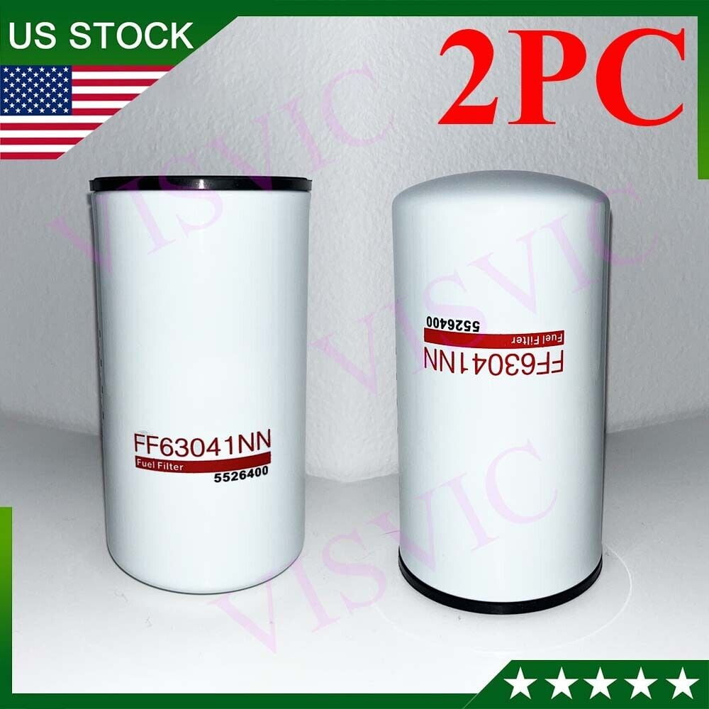 2 SET OF FF63041NN Fuel Filter for Cummins L9, B6.7 Model Year 2020 ...