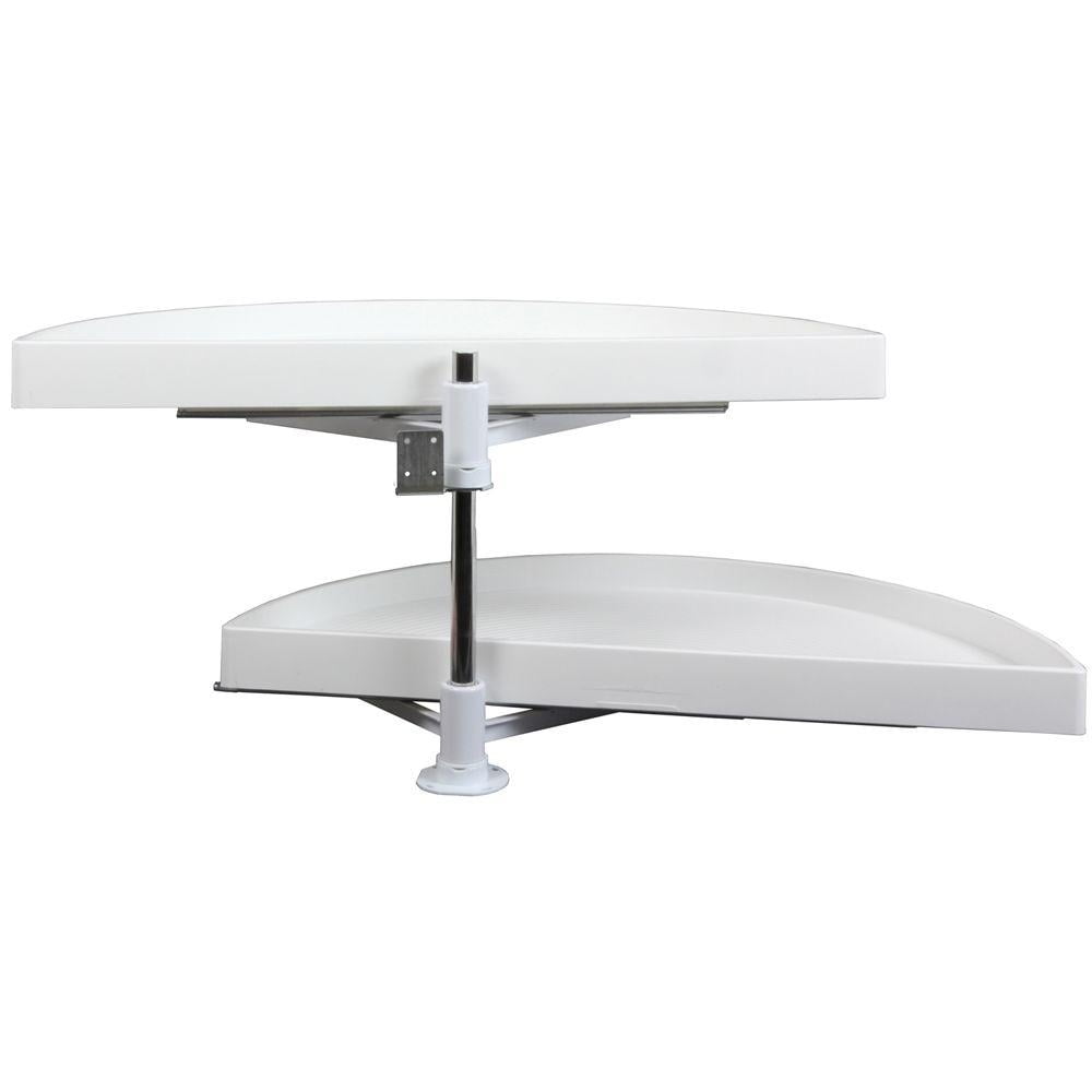 2-SHELF HALF MOON LAZY SUSAN - Walmart.com