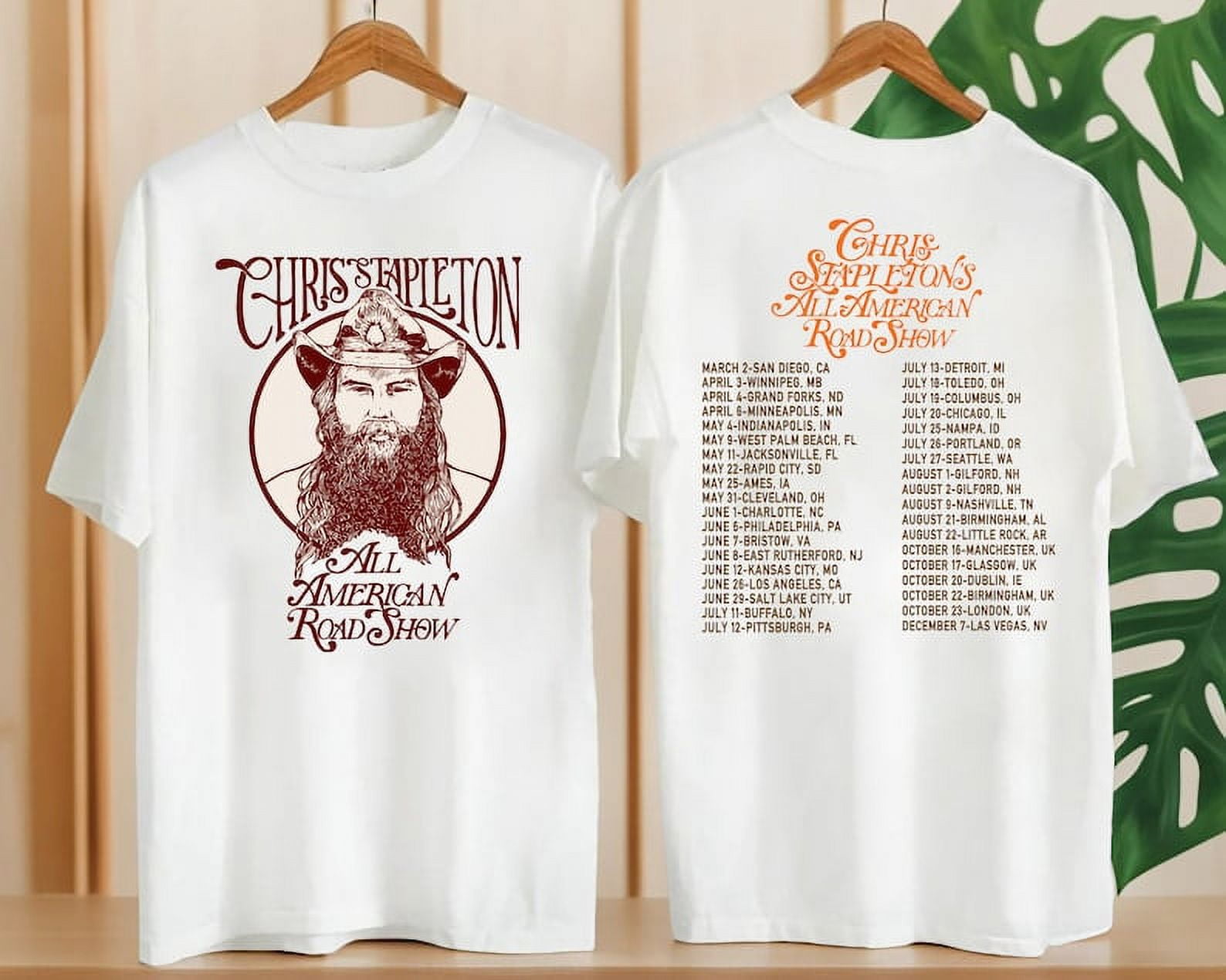2 SIDE 128 USTEE ,Chris Stapleton Country Music Shirt, All American ...