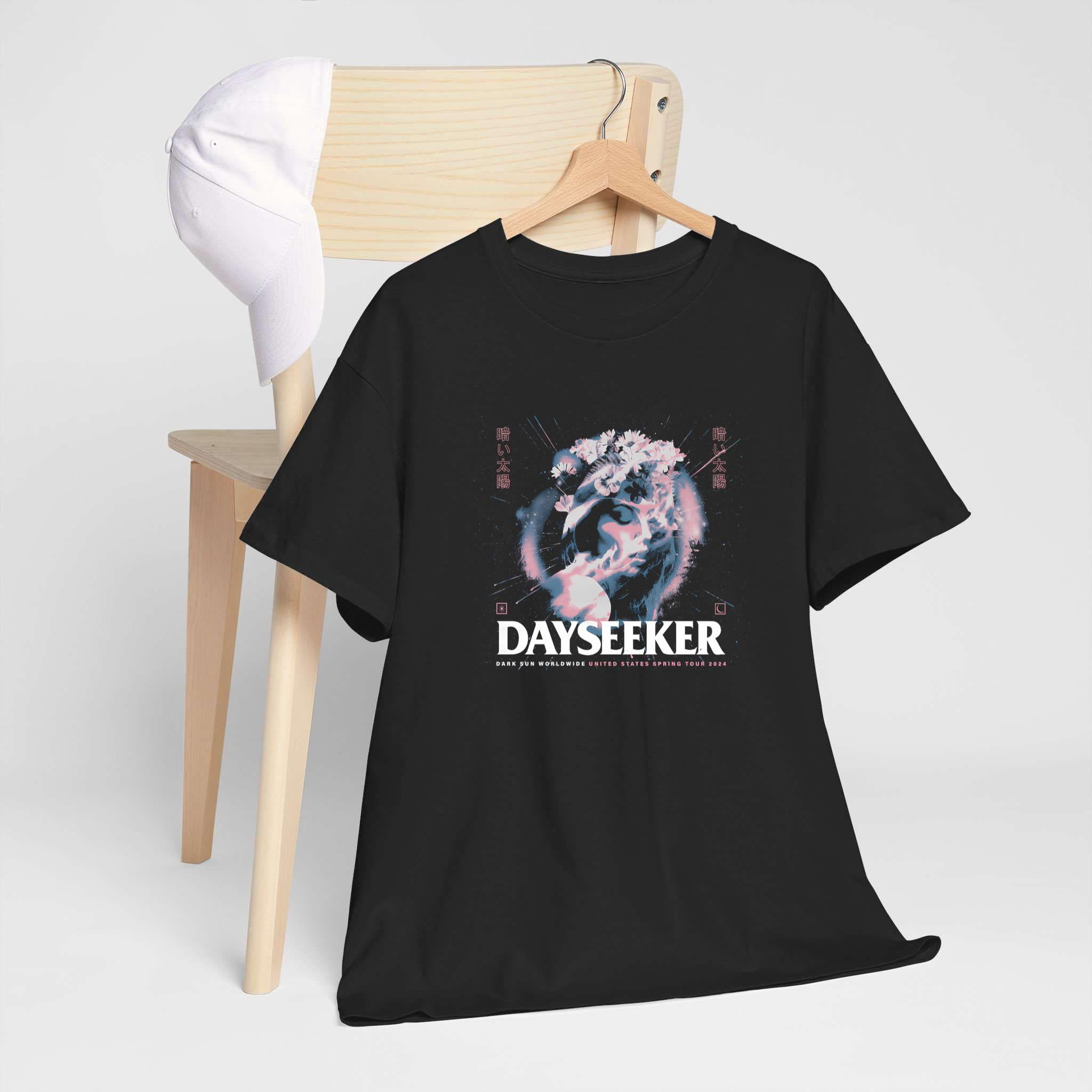 2 SIDE Dayseeker - Dark Sun Spring 2024 Tour Shirt, Dayseeker Band Fan ...