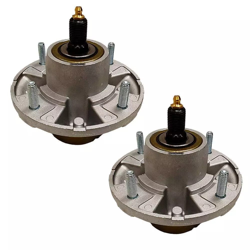 2 SPINDLE ASSEMBLIES FITS JOHN DEERE AM144377, AM135349, AM124498 ...