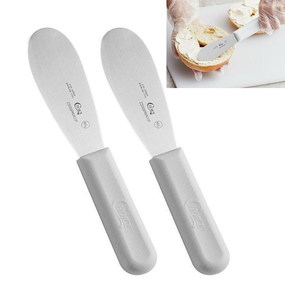 2 Sandwich Spreader Butter Knife Cheese Slicer Stainless Steel Kitchen ...
