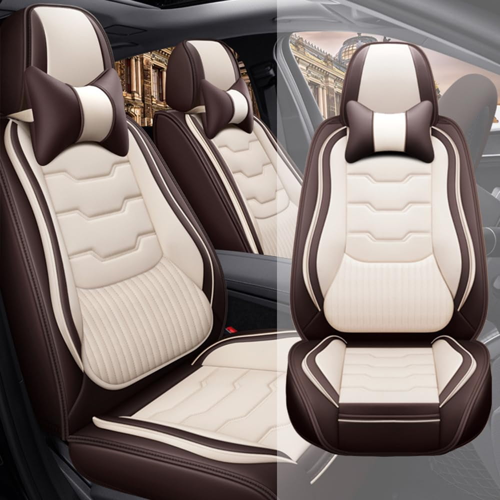 2 Seat Covers for 96% Hyundai Models,Leather Car Seat Cushions ...