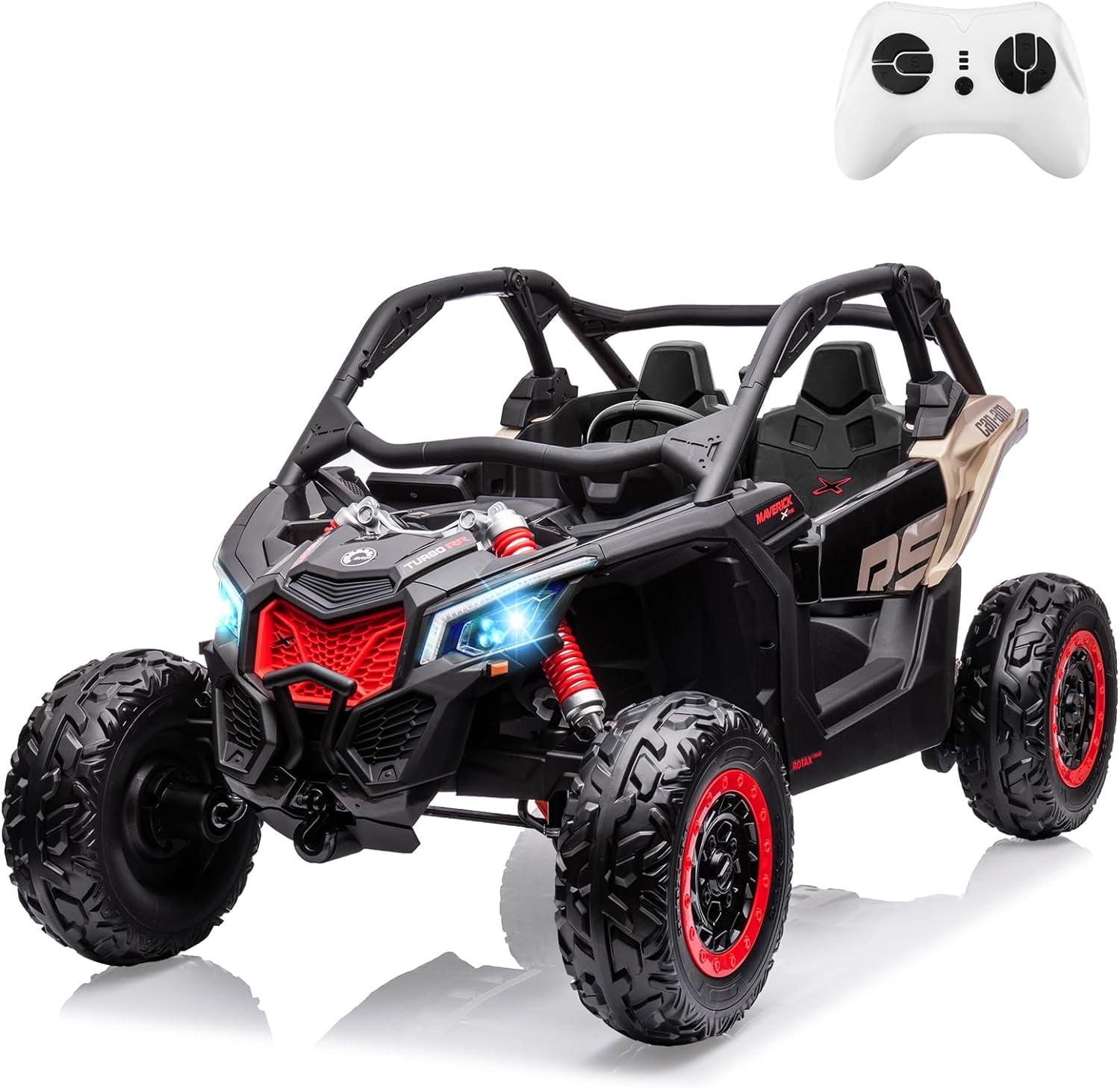 2-Seater Electric Off-Road UTV Car for Kids, Licensed Can-Am Kids UTV ...