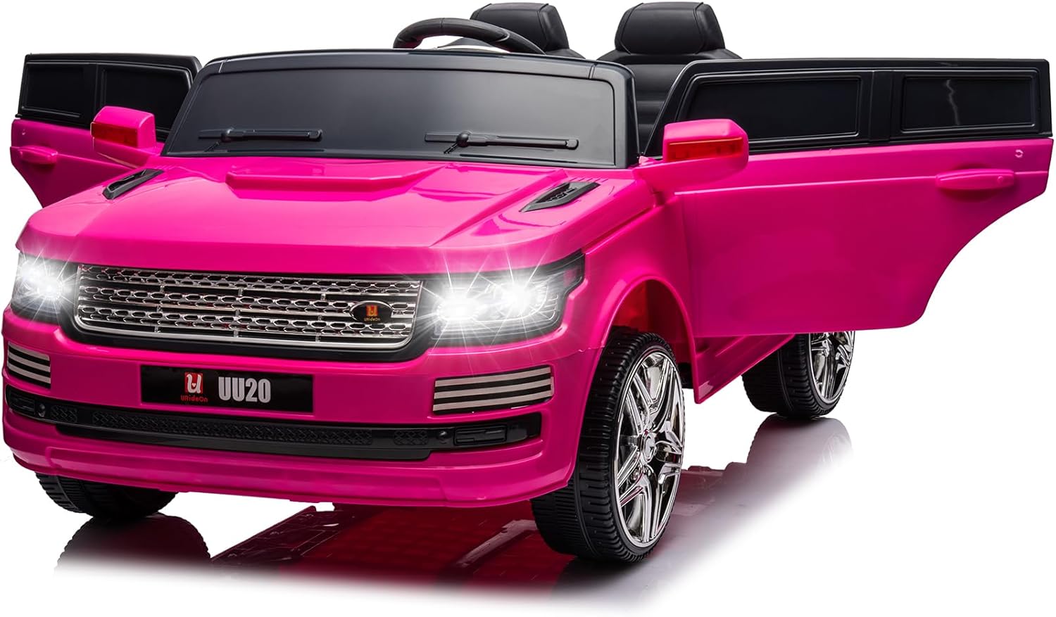 2 Seater Kids Ride On Car,24V Electric Vehicle with Remote Control ...