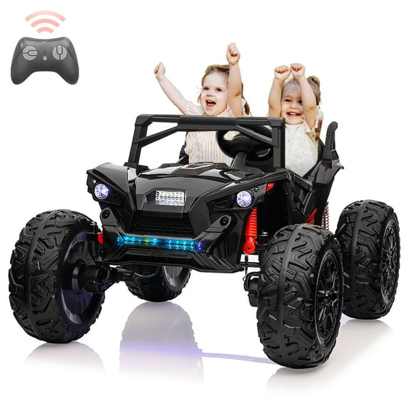 2 Seater Ride On UTV, 24V Battery Powered Car with Remote Control, Kids ...