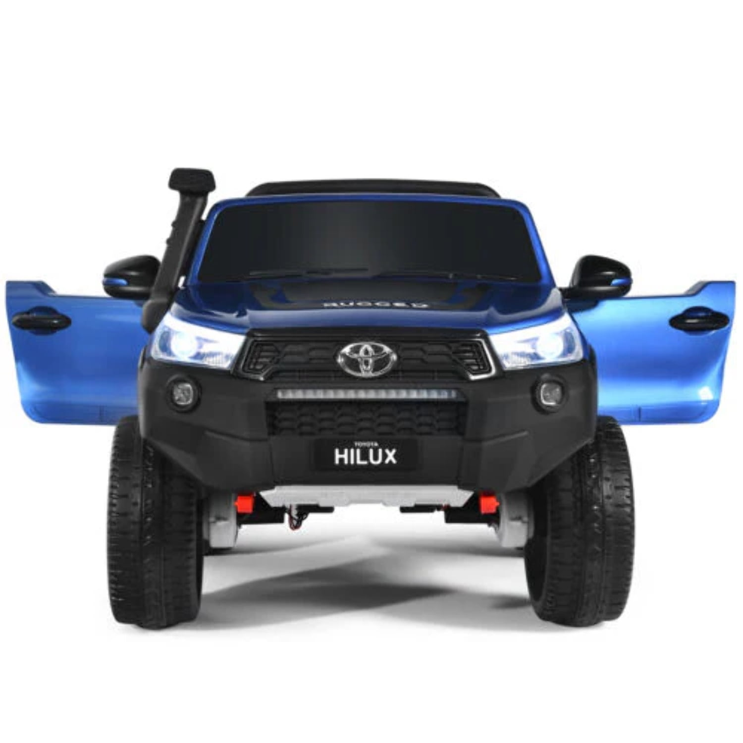2-Seater Toyota Hilux Ride On Truck Car with Remote Control - Blue ...