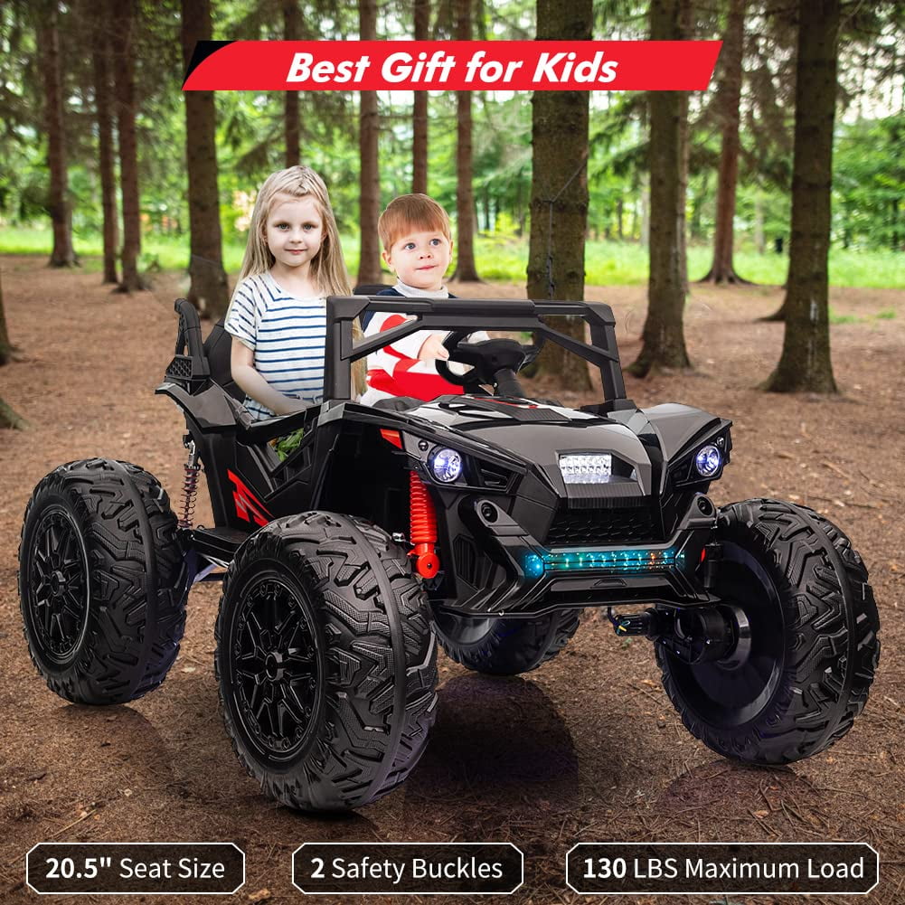 2 Seaters 24V Ride on UTV with Remote Control,10AH Battery, 400W ...