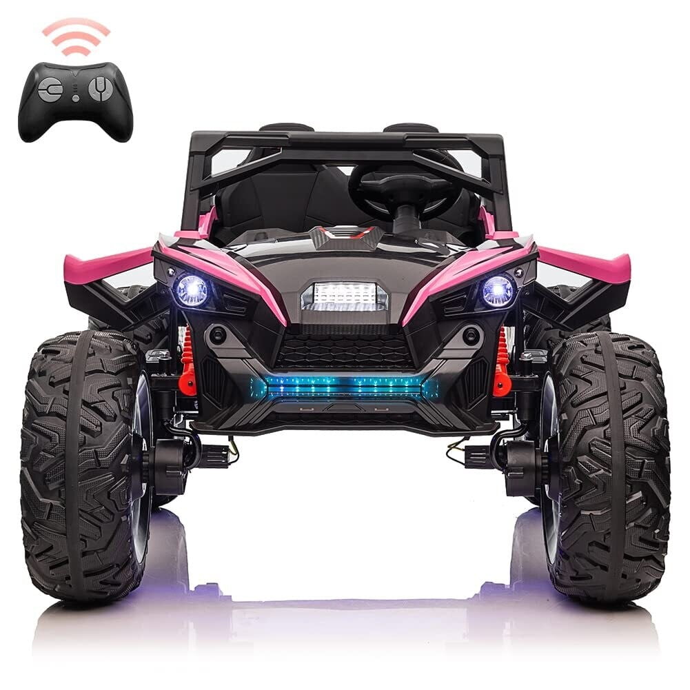 2 Seaters 24V Ride on UTV with Remote Control,400W Powerful Motors with ...
