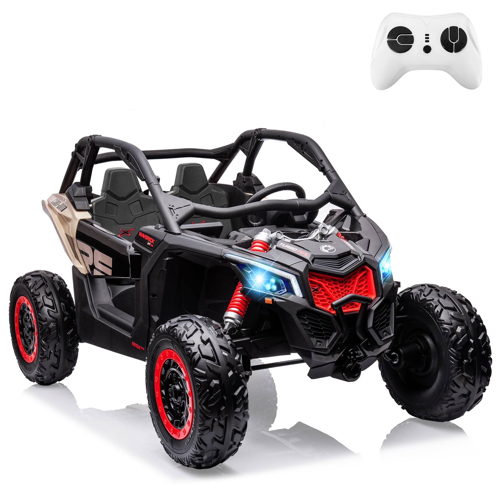 CAN-AM Licensed 2-Seater UTV Ride-On with Remote, 24V, 200W Motors ...
