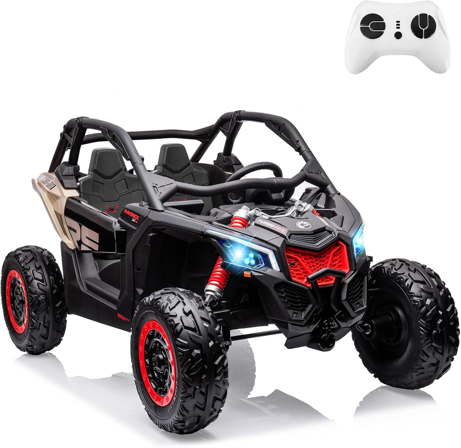 EastVita 2 Seats Ride on Car 200W Motors UTV,with Remote Control 23 ...