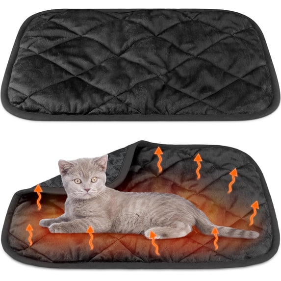 2 Self Heating Mat Self Warming Pet Pads Washable Kennel Mat Crate Pad ...