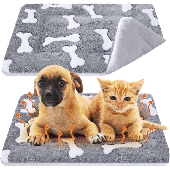 2 Self Warming Mat Self Heating Pad Bed Reversible Machine Washable ...