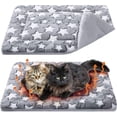 2 Self Warming Mat Self Heating Pad Bed Reversible Machine Washable ...