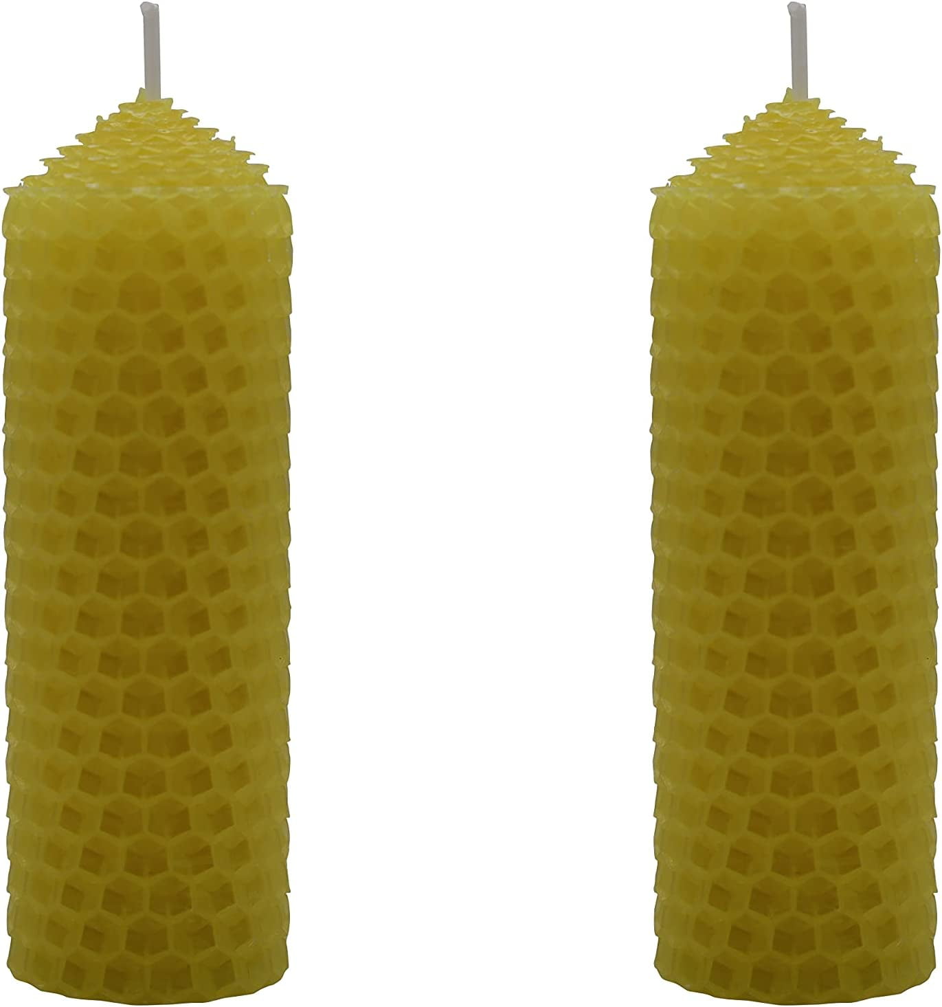 100% Pure Natural Handmade Beeswax Honeycomb Hand Rolled Unscented ...