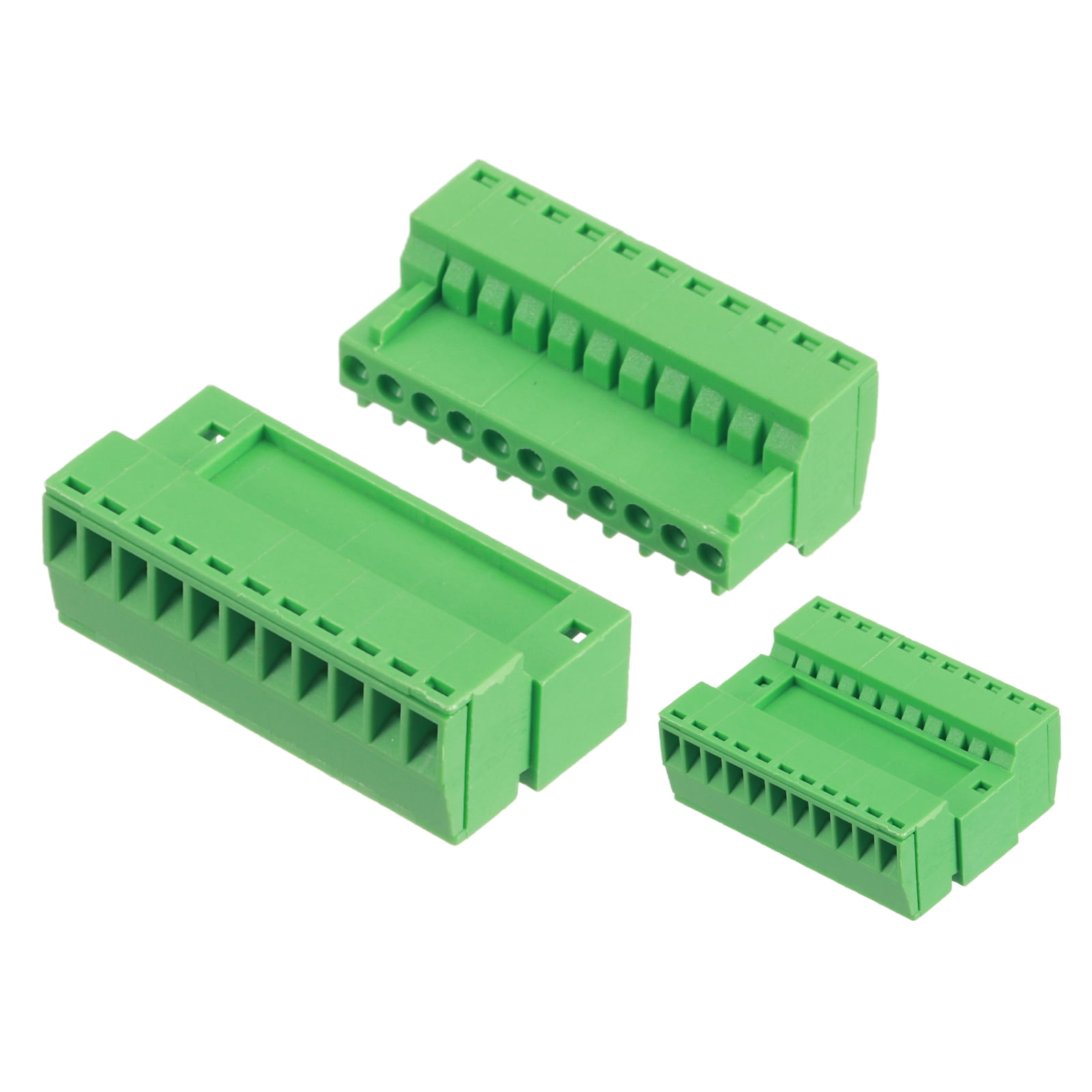 2 Set 11 Pin 2.54mm 0.1 Inch Pitch PCB Mount Screw Terminal Male Female ...