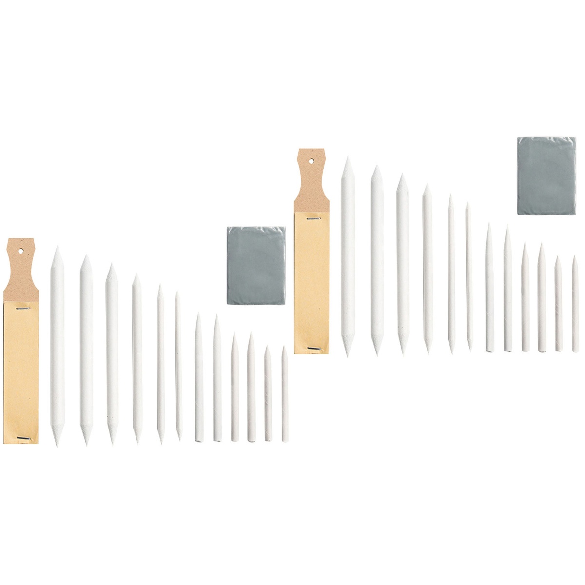 2 Set/14pcs Stumps Pencil Shading Pencils Blenders Mixture Painting ...