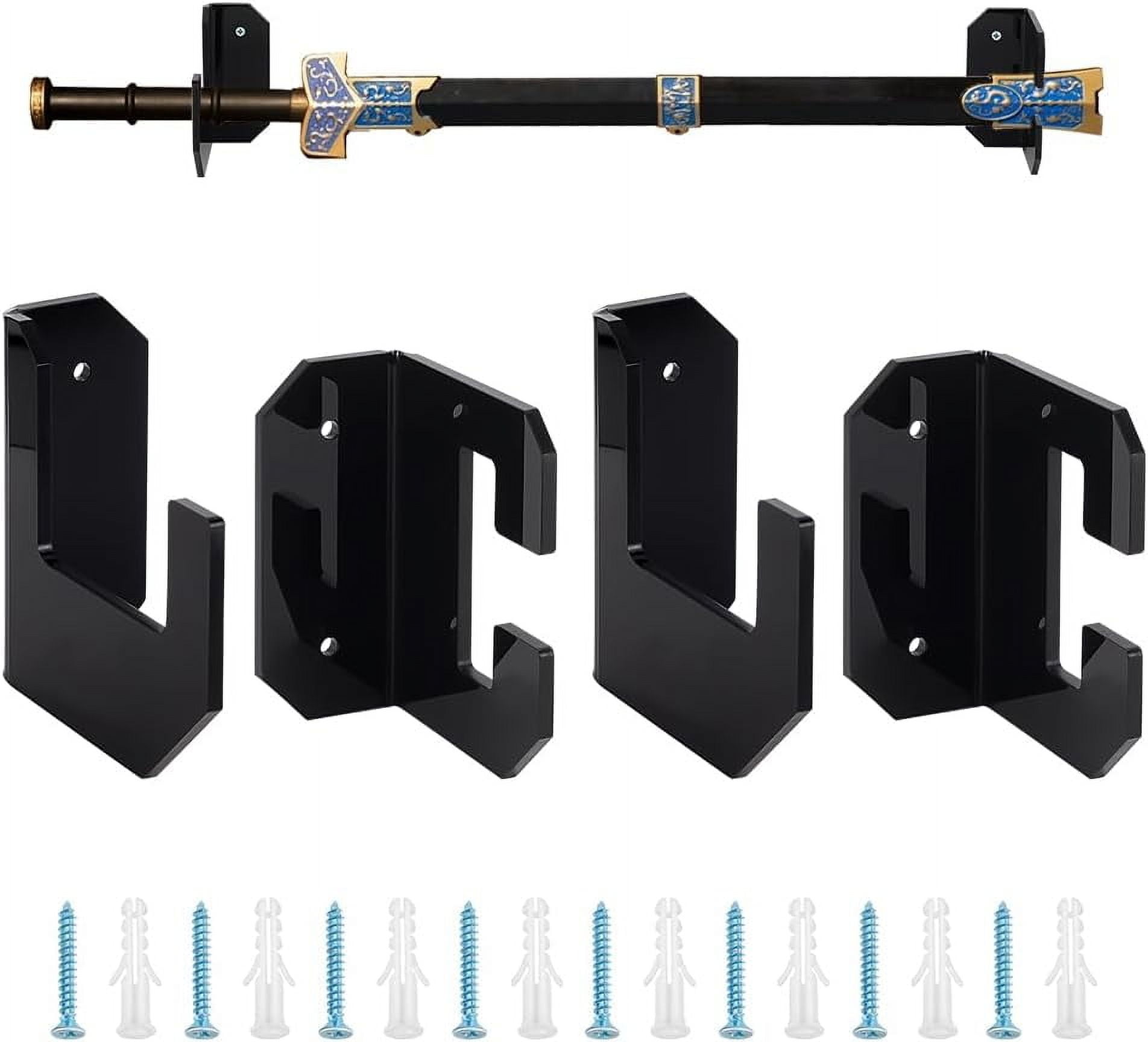 2 Set 2 Set Wall Mount Stand Lightsaber Stand Wall Mounted Sword ...