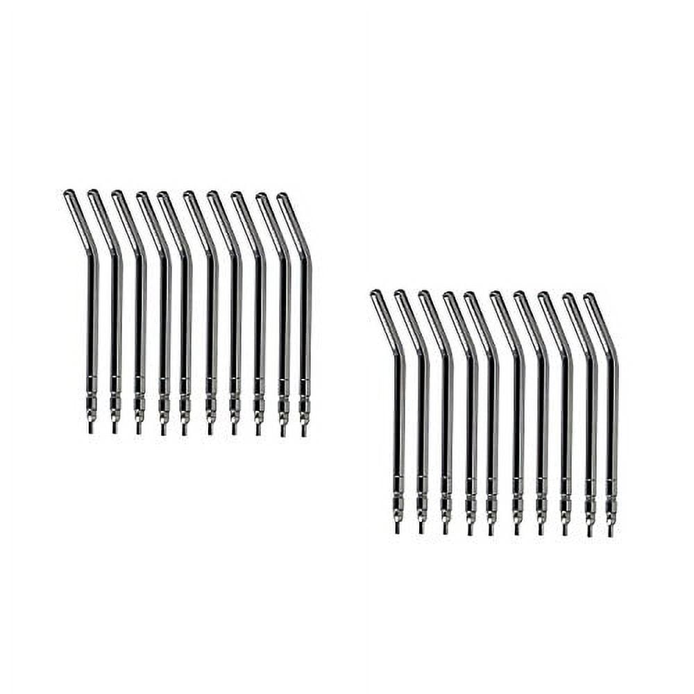 2 Set - 20pcs Dental 3 Way Syringe Air Water Spray Nozzles Tips Dentist ...