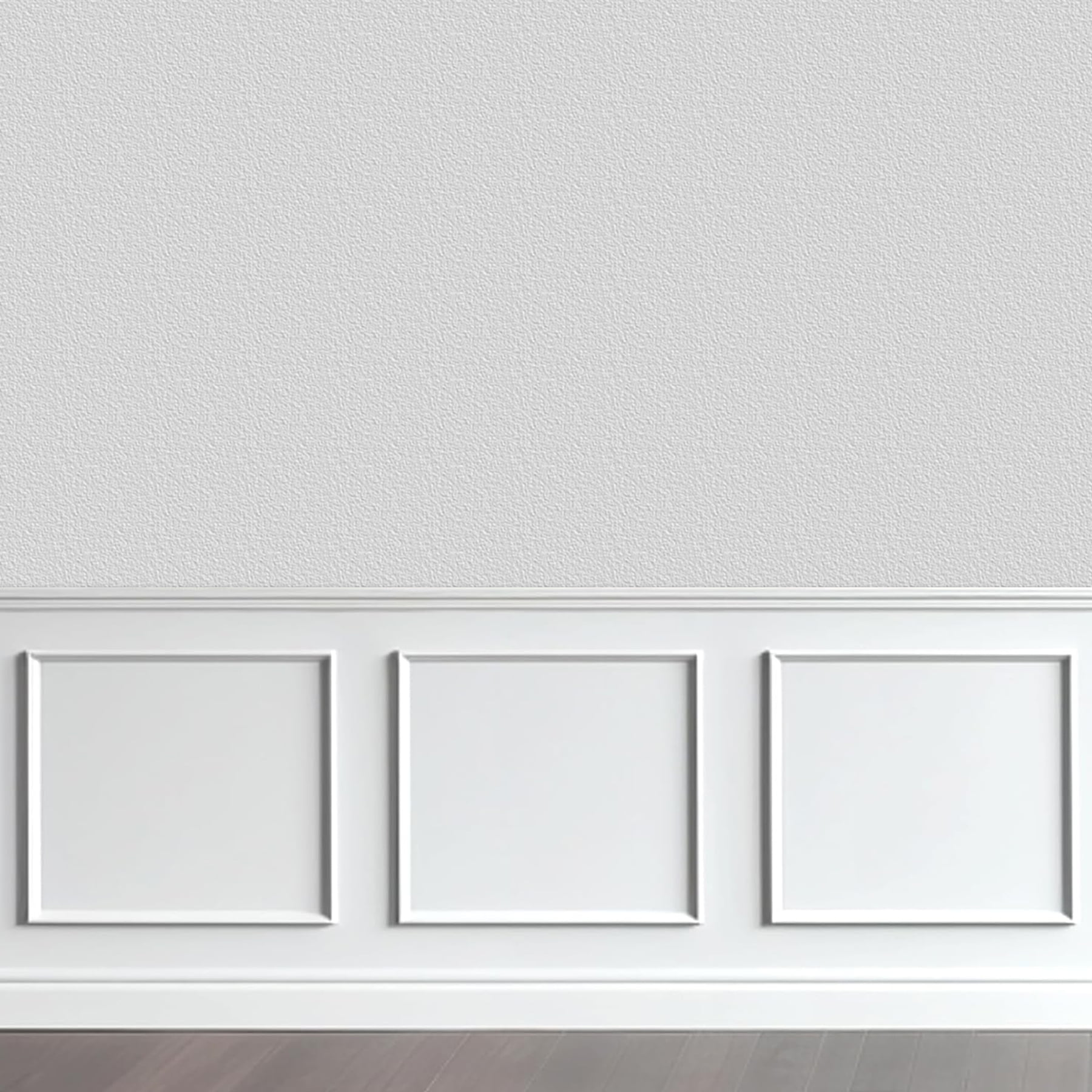 2 Set of 24" x 24" Pre-Cut Accent Wall Molding Trim Kit, Peel and Stick ...