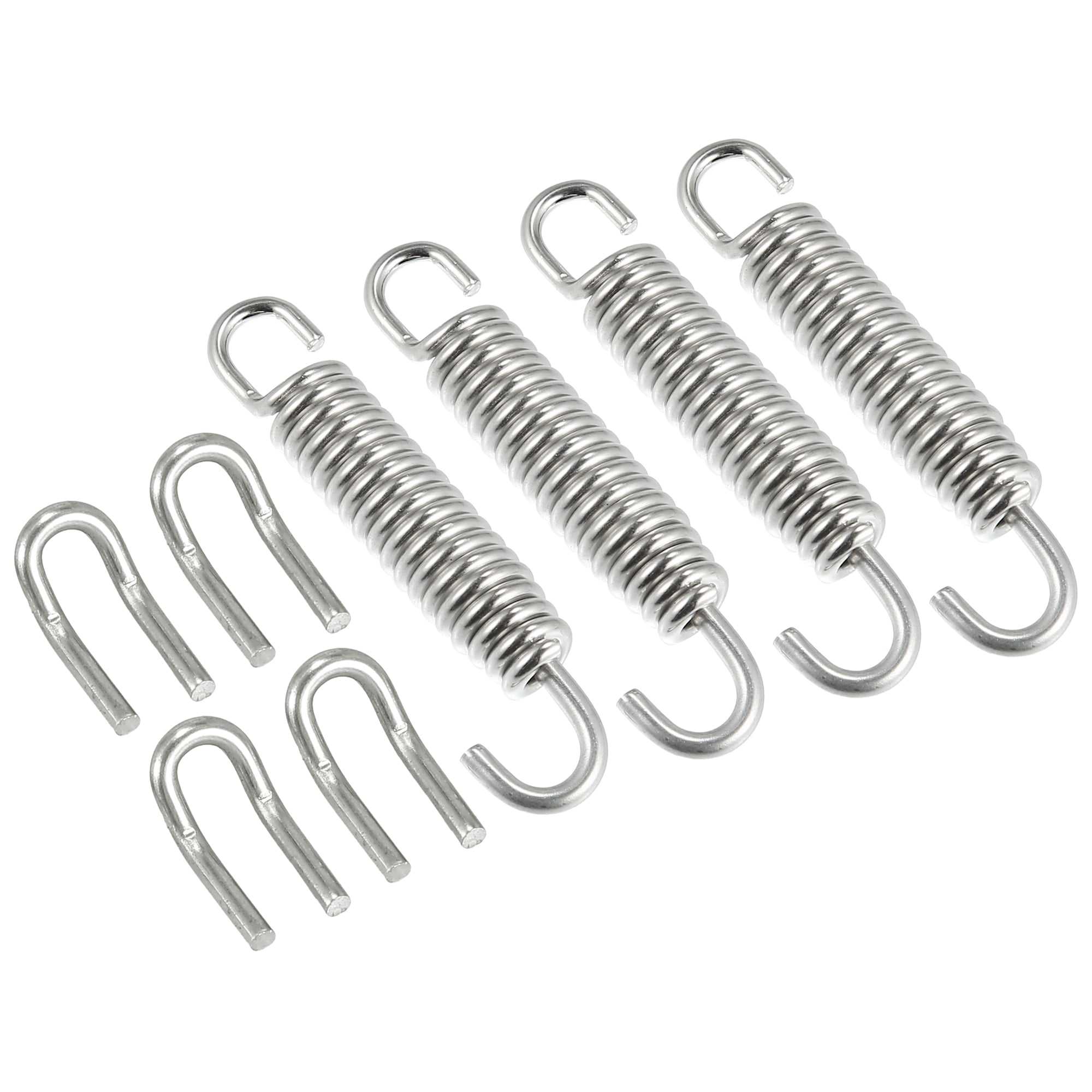 2 Set 32mm 1.26" Motorcycle Motorbike Exhaust Pipe Spring with Hooks ...