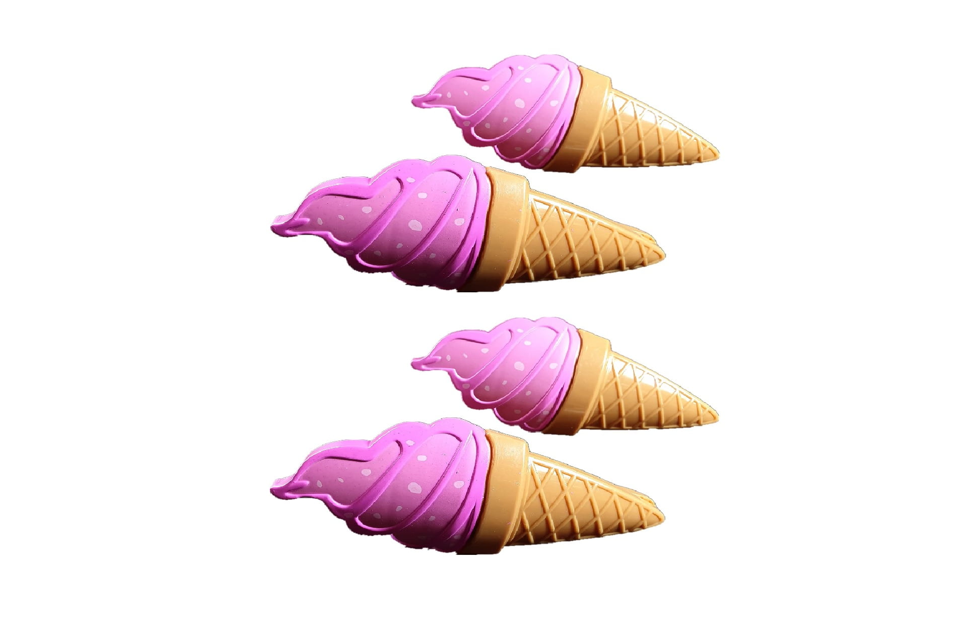 2 Set (4 Ct) Pink Ice Cream Beach Towel Clips Jumbo Size for Beach ...