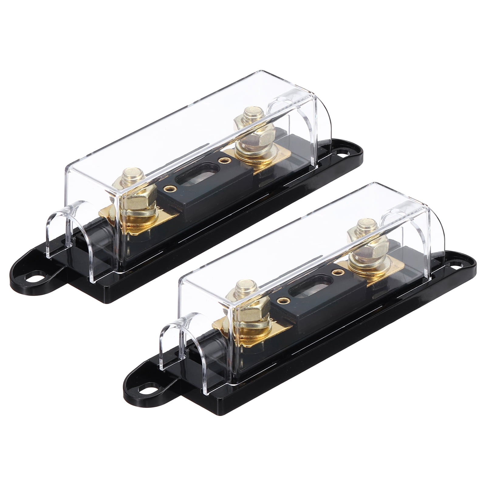 2 Set 40 A 32 V ANL Fuse Holder Kit 40 A Fuse 0/2/4/8 Gauge AWG Inline ...